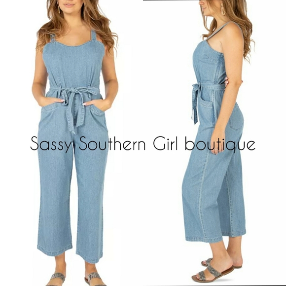 Sassy Southern Girl Boutique | Pants & Jumpsuits | Belted Denim ...